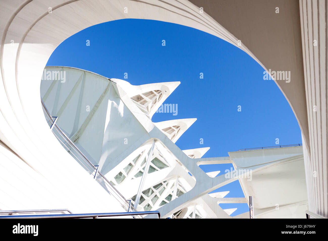 Prince Philip Science Museum. Valencia, Spain Stock Photo - Alamy