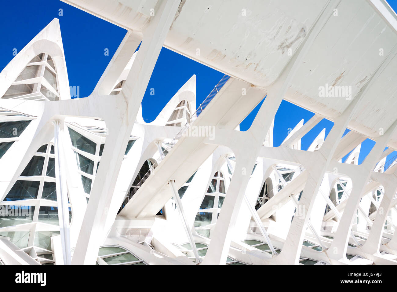 Prince Philip Science Museum. Valencia, Spain Stock Photo - Alamy