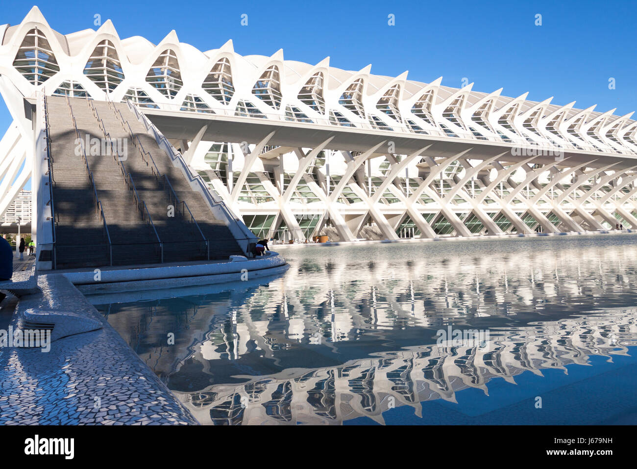 Prince Philip Science Museum. Valencia, Spain Stock Photo - Alamy