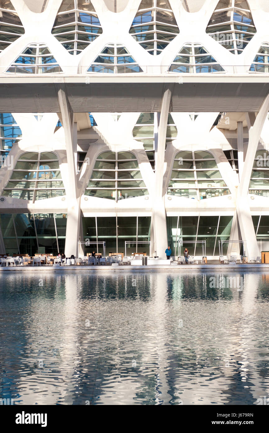 Prince Philip Science Museum. Valencia, Spain Stock Photo - Alamy