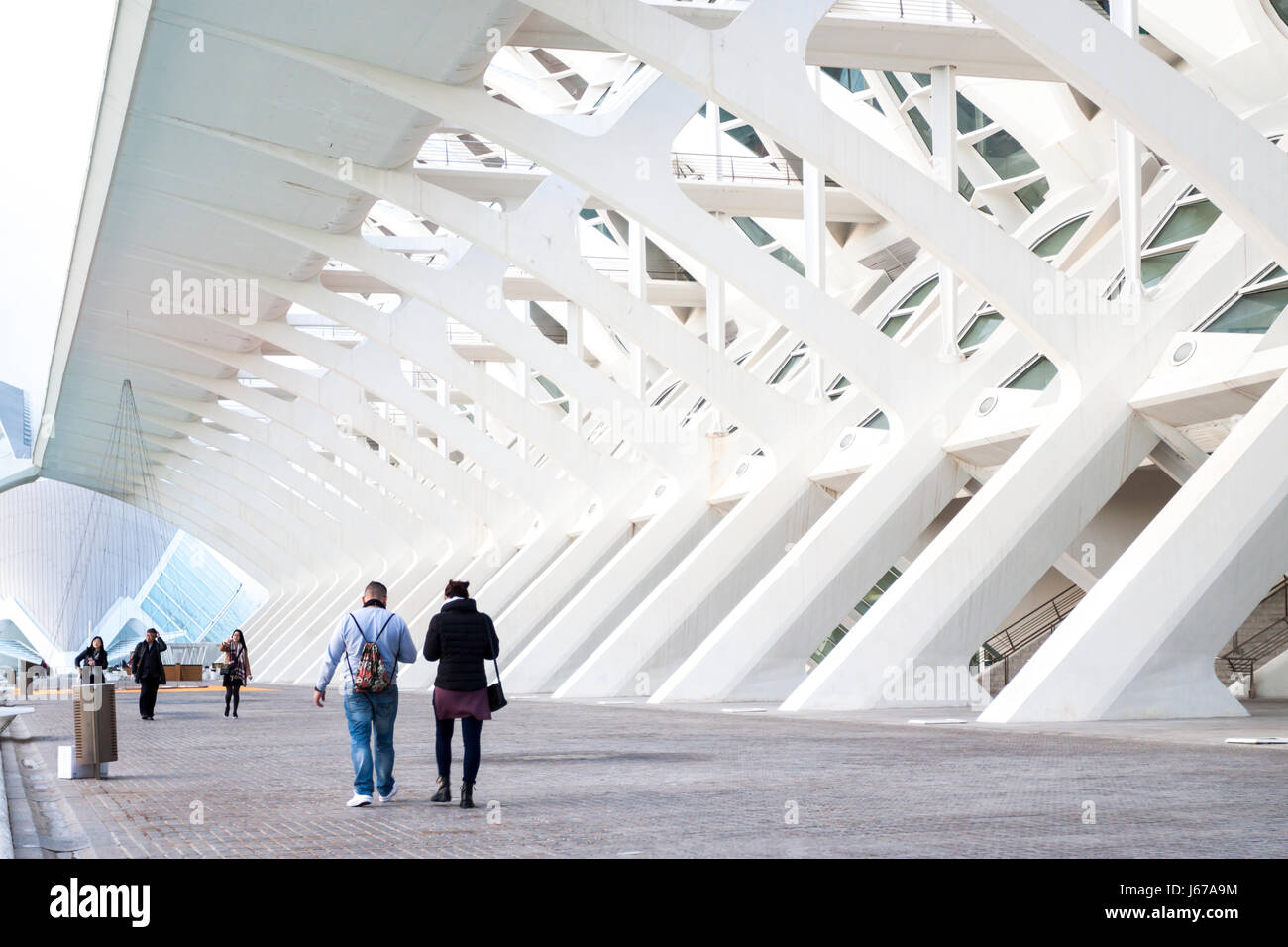 Principe felipe science museum facade hi-res stock photography and ...