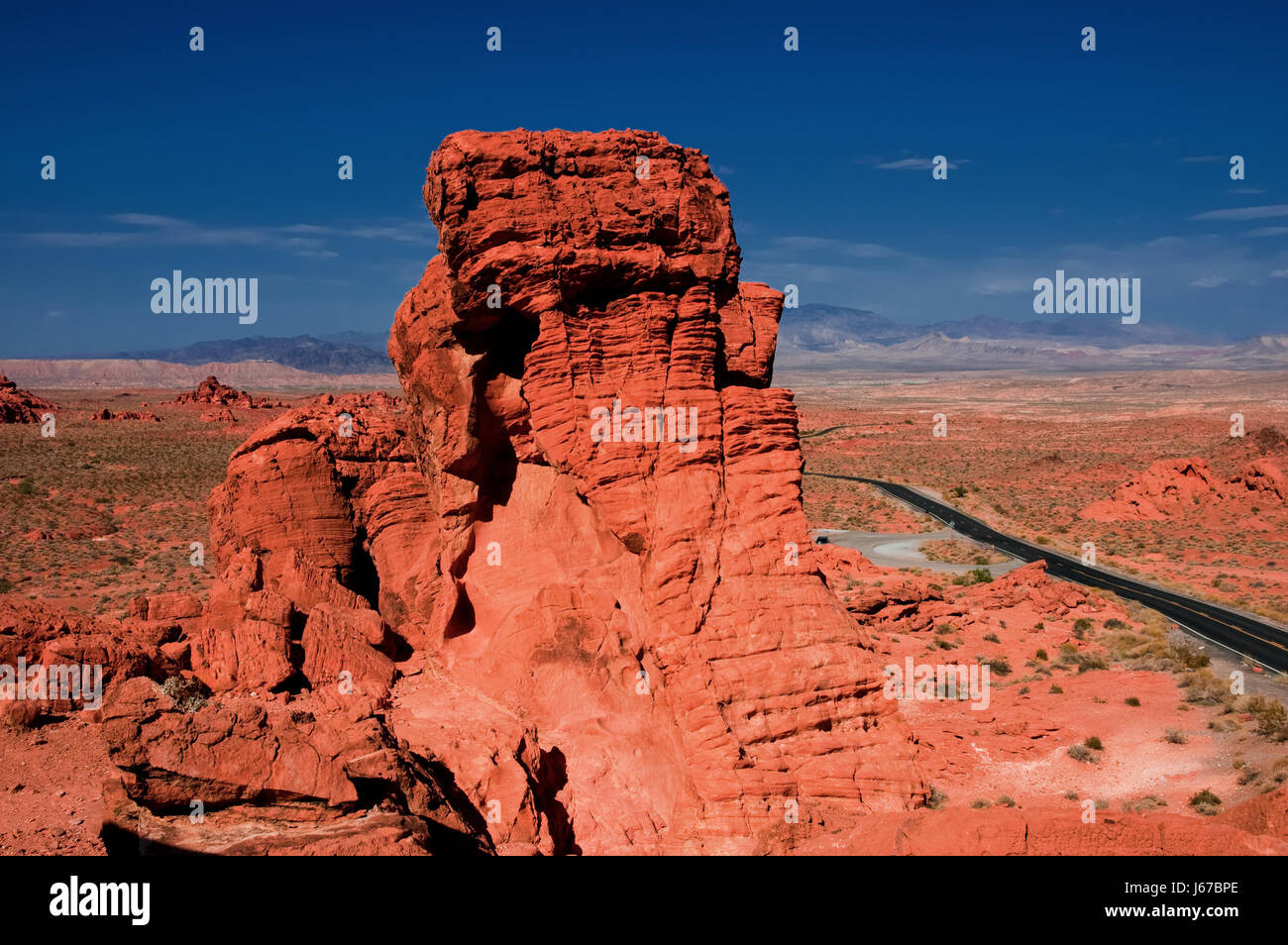 elephant america vegas red colour park desert wasteland heaven paradise ...