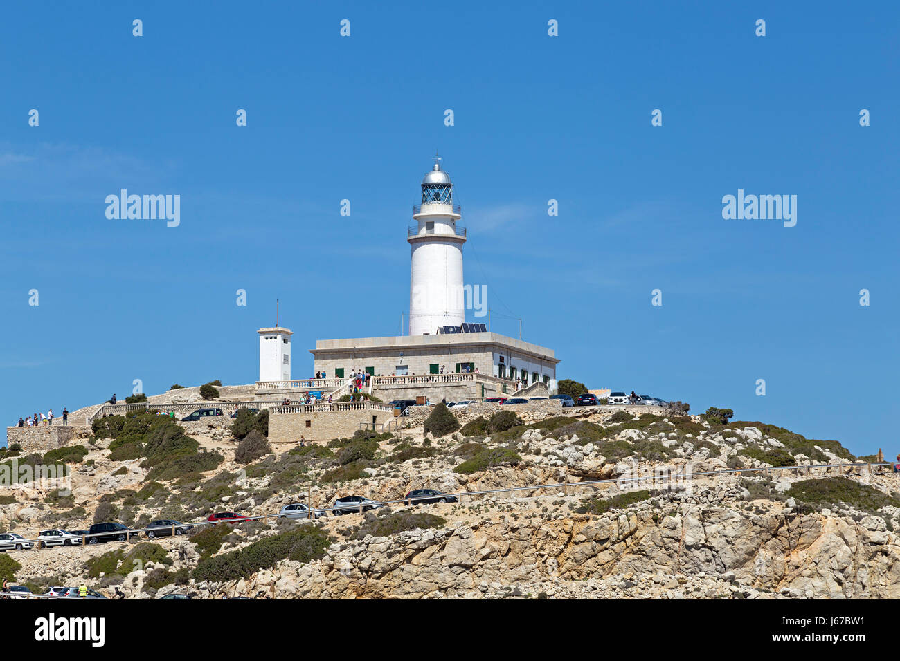 lighthouse on Formentor Peninsula, Majorca, Spain Stock Photo - Alamy