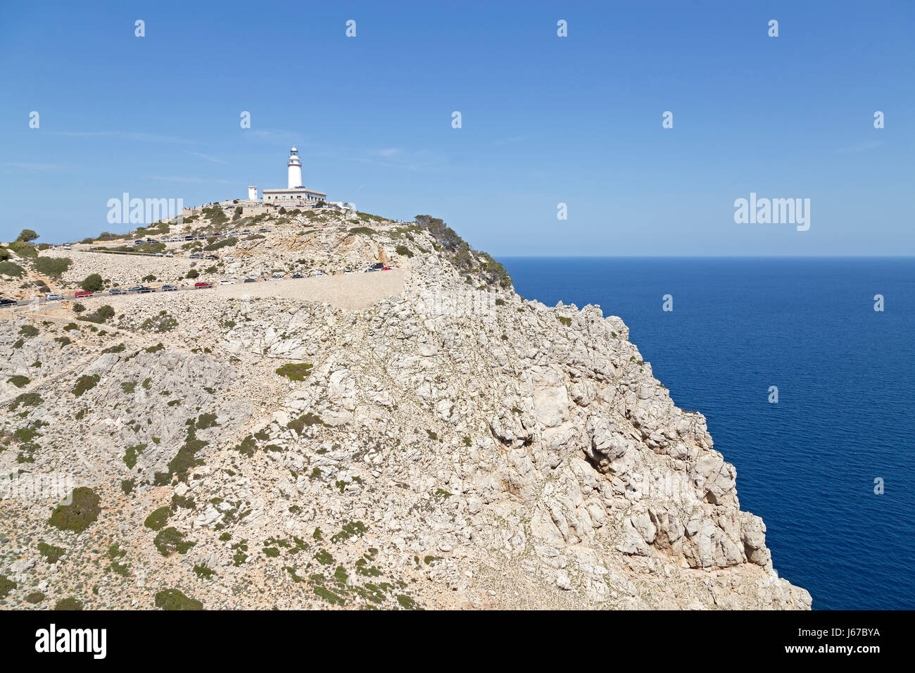 lighthouse on Formentor Peninsula, Majorca, Spain Stock Photo - Alamy