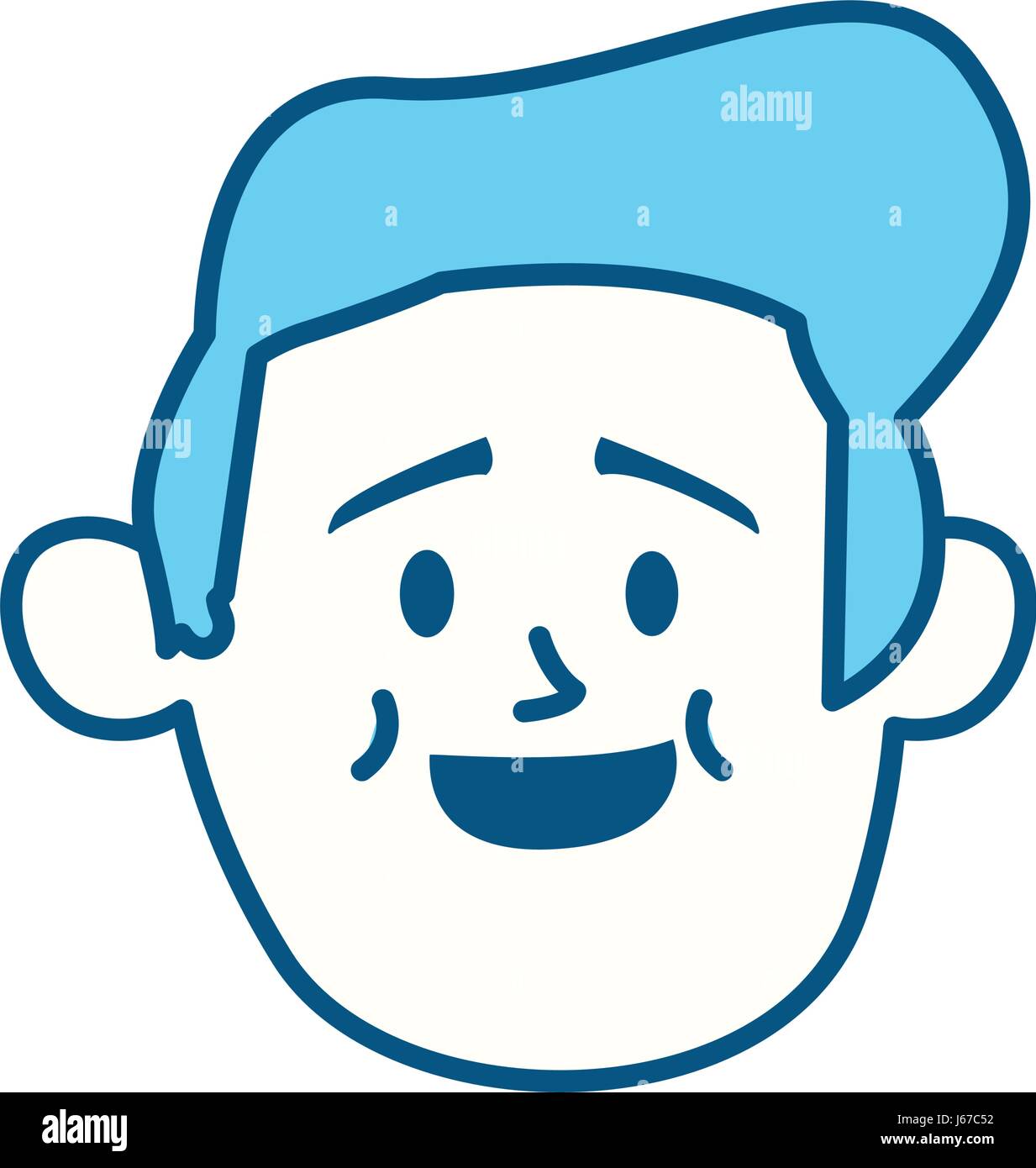 Happy man cartoon Stock Vector Image & Art - Alamy