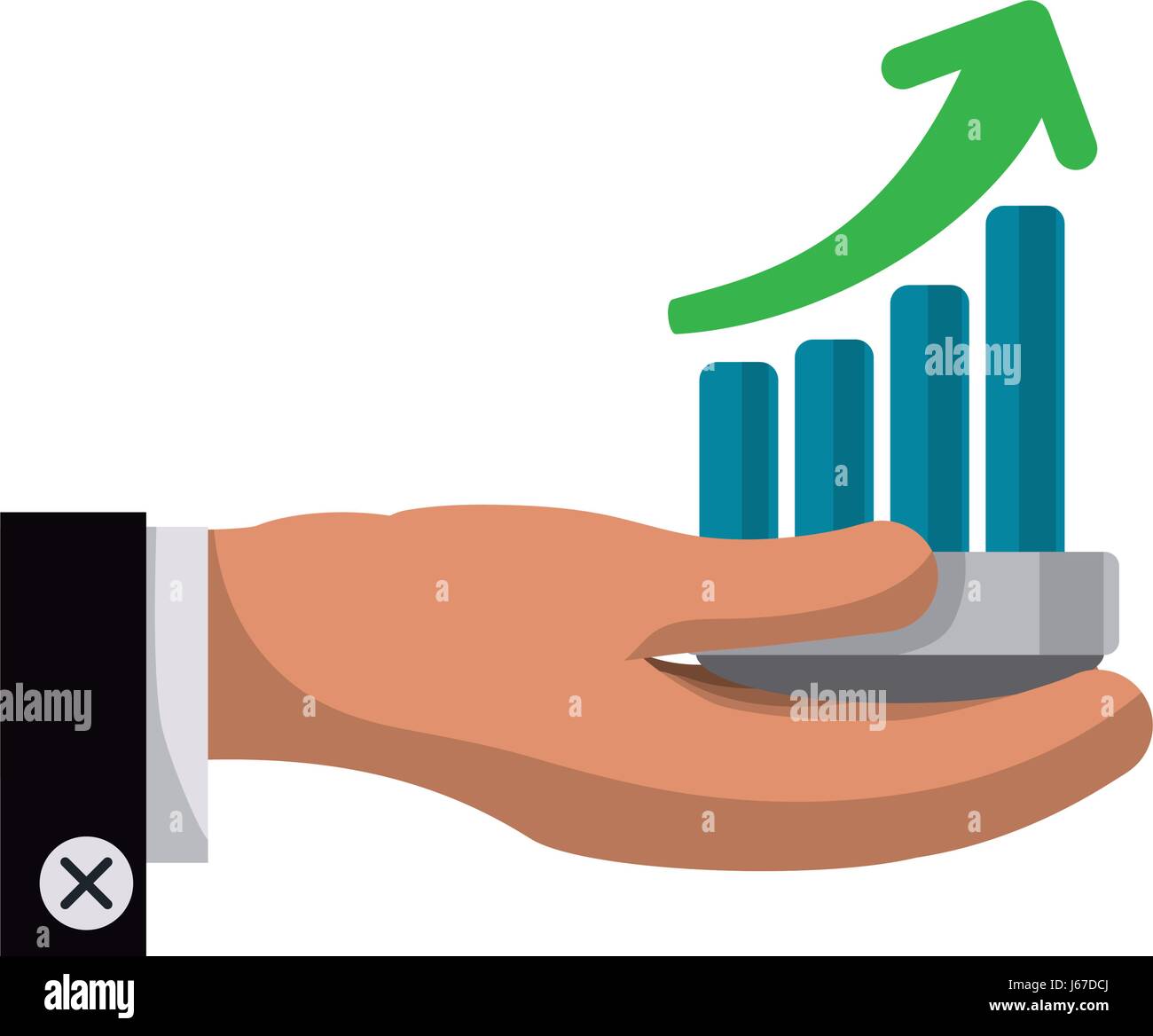Business growing statistics Stock Vector Image & Art - Alamy