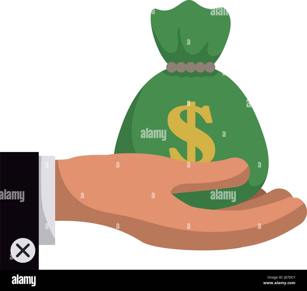 Bank and money Stock Vector Image & Art - Alamy