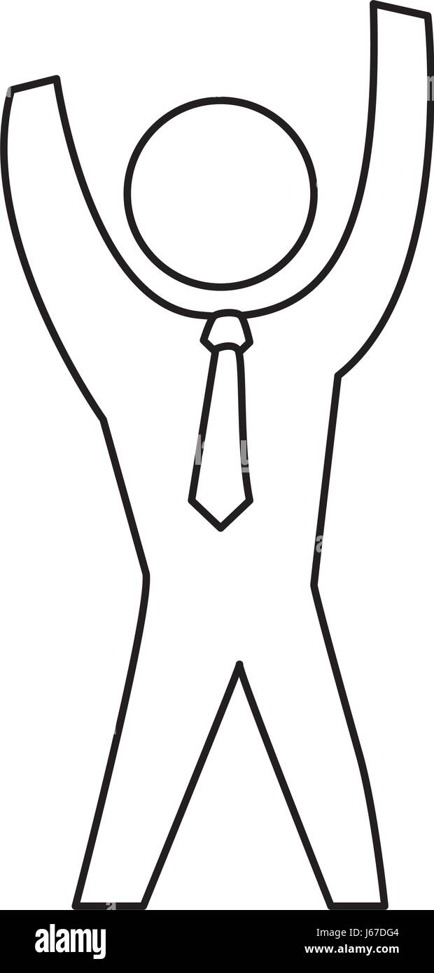 Businessman pictogram symbol Stock Vector Image & Art - Alamy