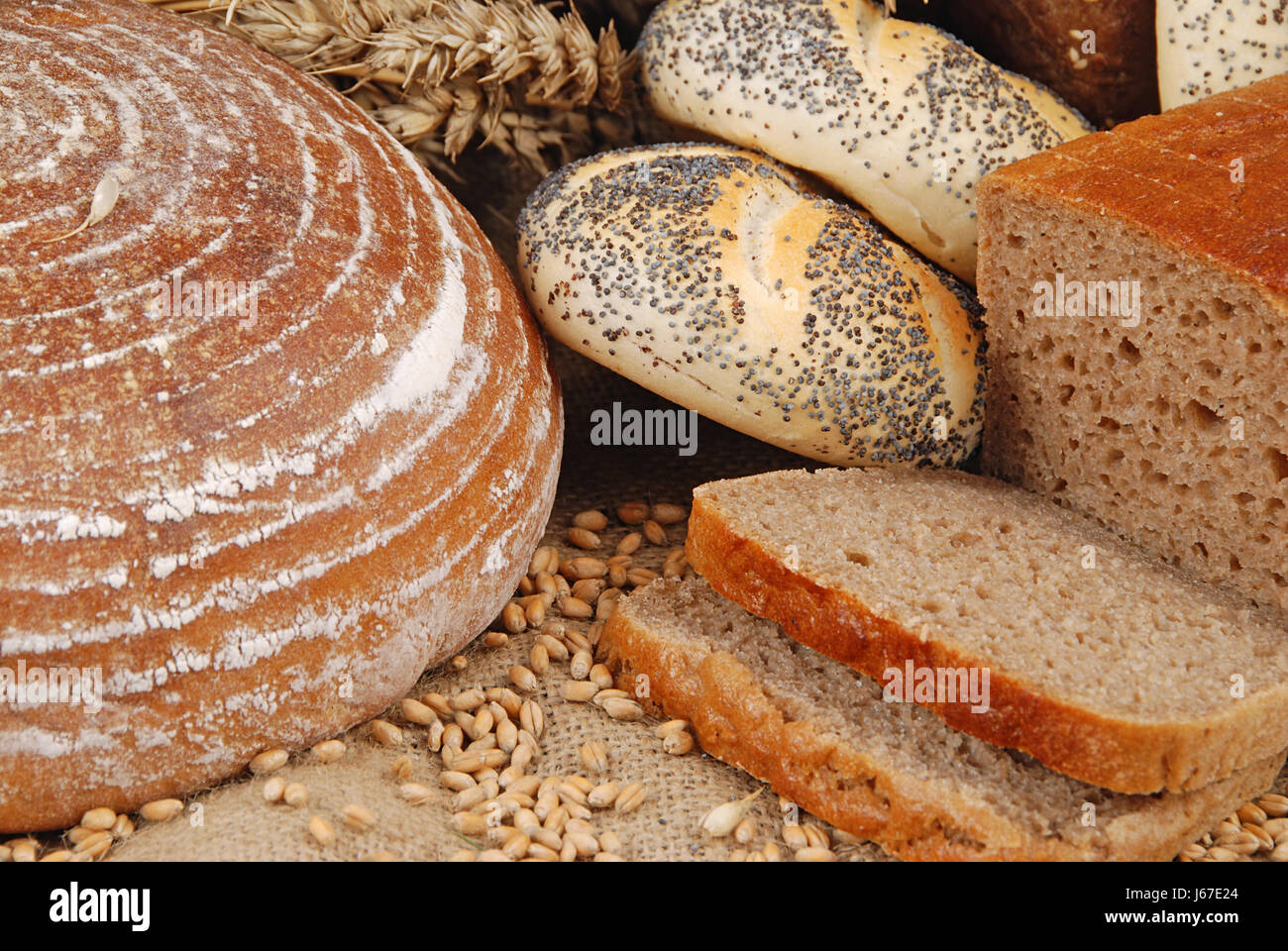 bread pastry roll kaiser bakery bakeshop backery baguette cereal baked ...