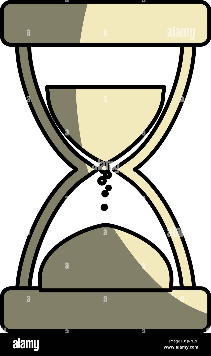 Hourglass time instrument Stock Vector Image & Art - Alamy