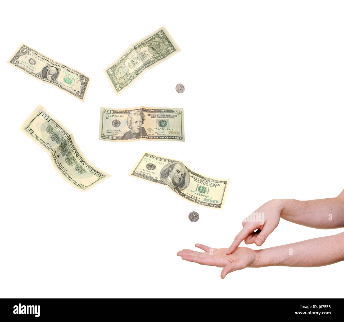 dollar dollars hand palm demanding pointing money gesture humans human ...