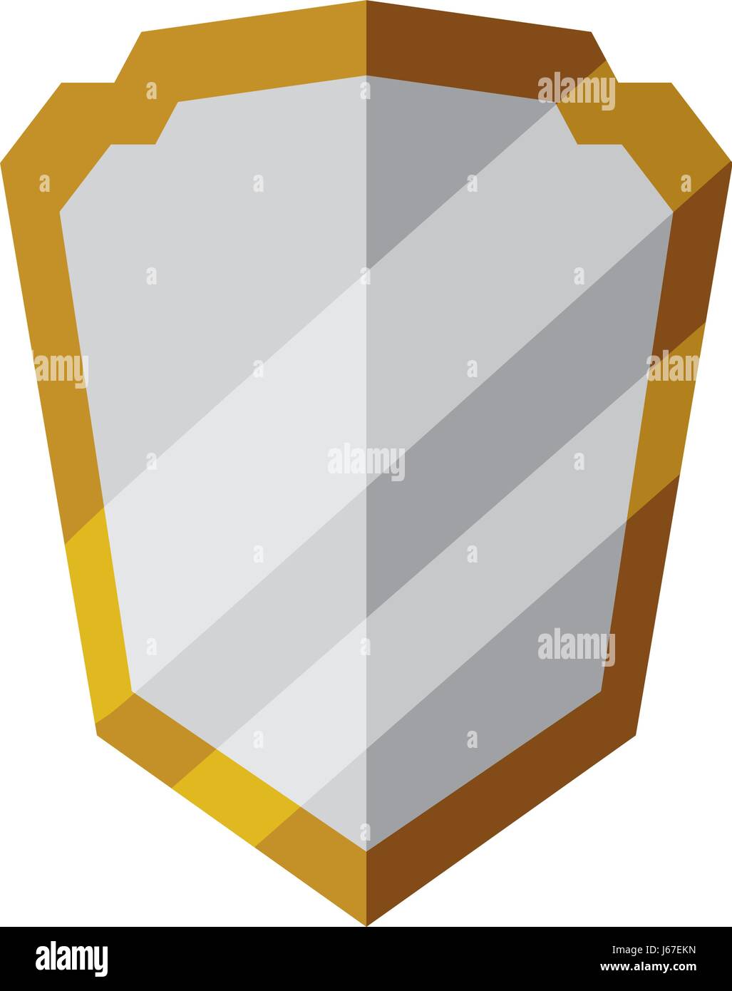 Badge security emblem Stock Vector Image & Art - Alamy