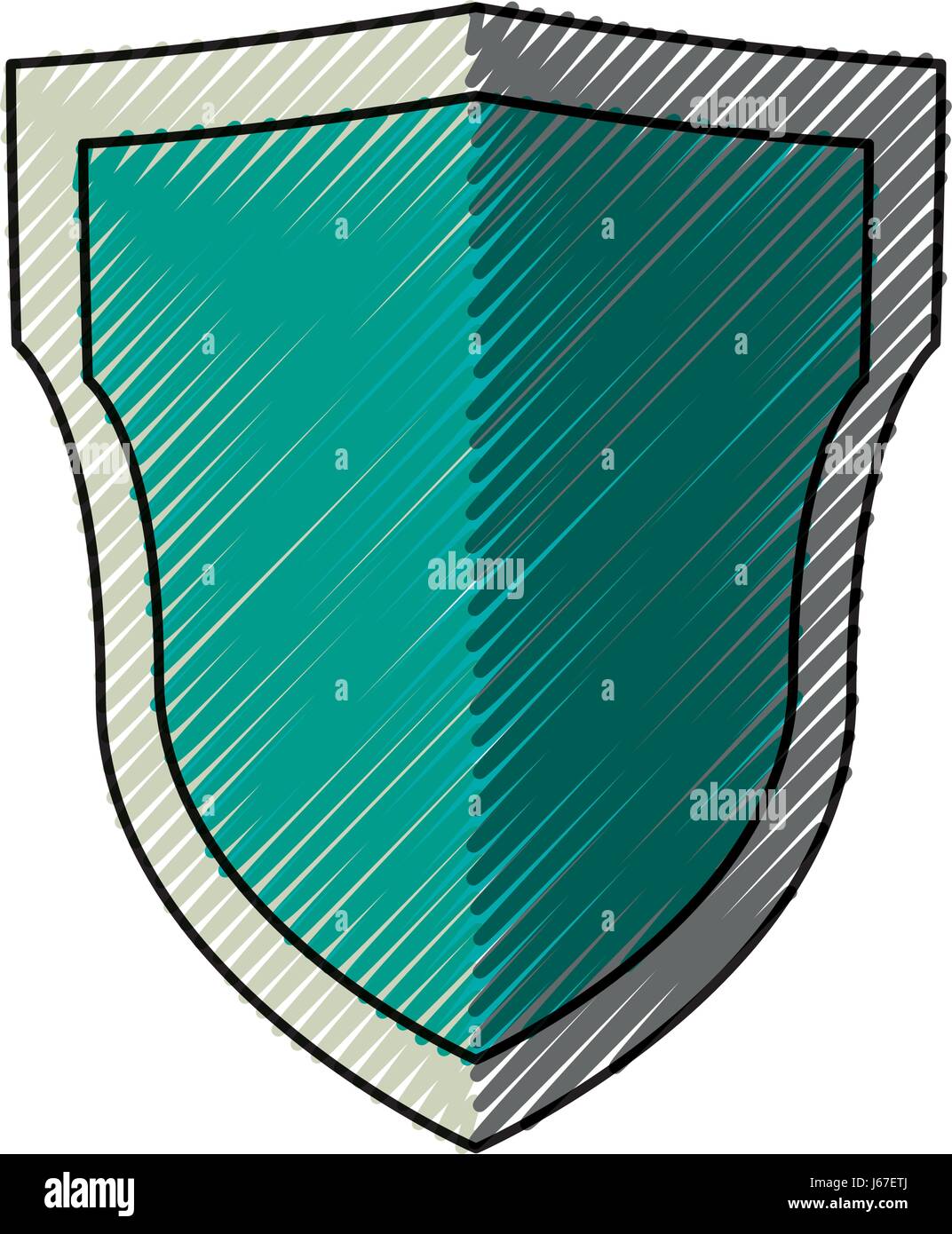 Badge security emblem Stock Vector Image & Art - Alamy