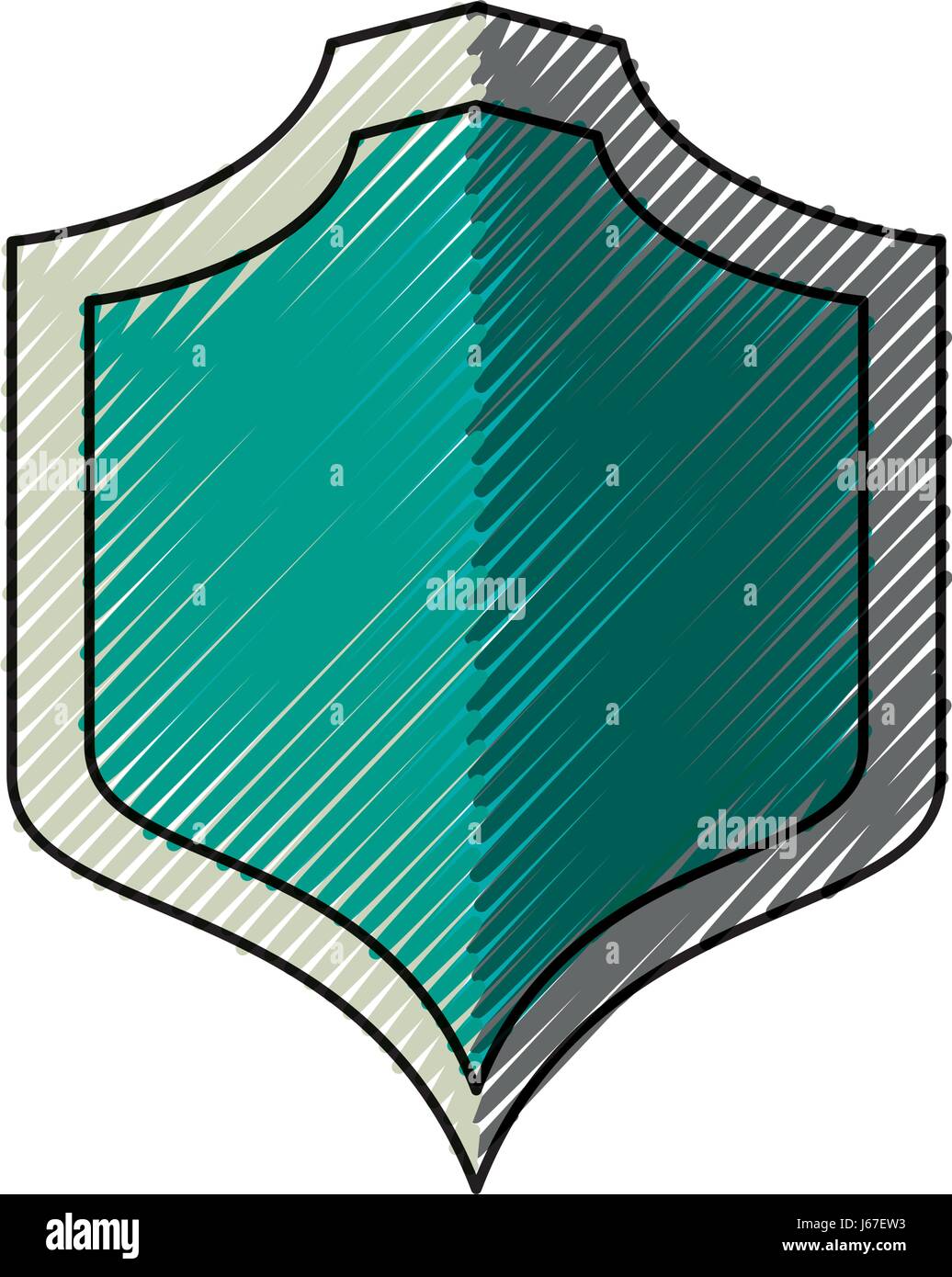 Badge security emblem Stock Vector Image & Art - Alamy