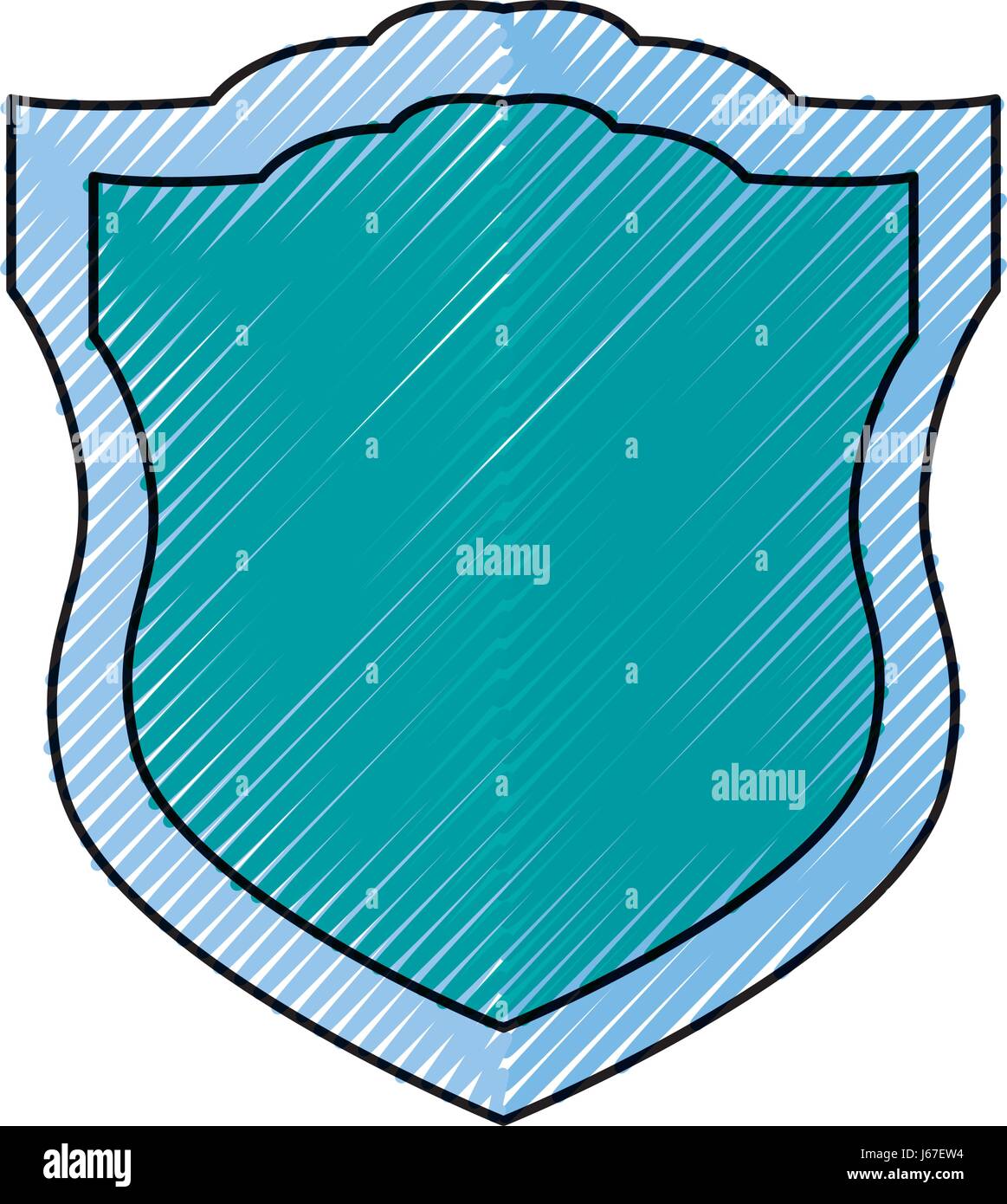 Badge security emblem Stock Vector Image & Art - Alamy