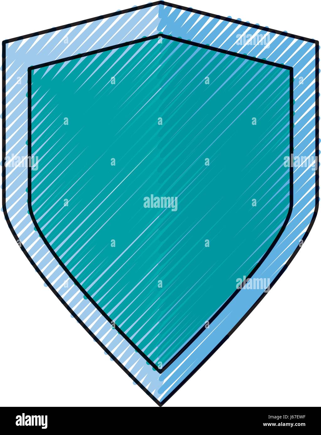 Badge security emblem Stock Vector Image & Art - Alamy