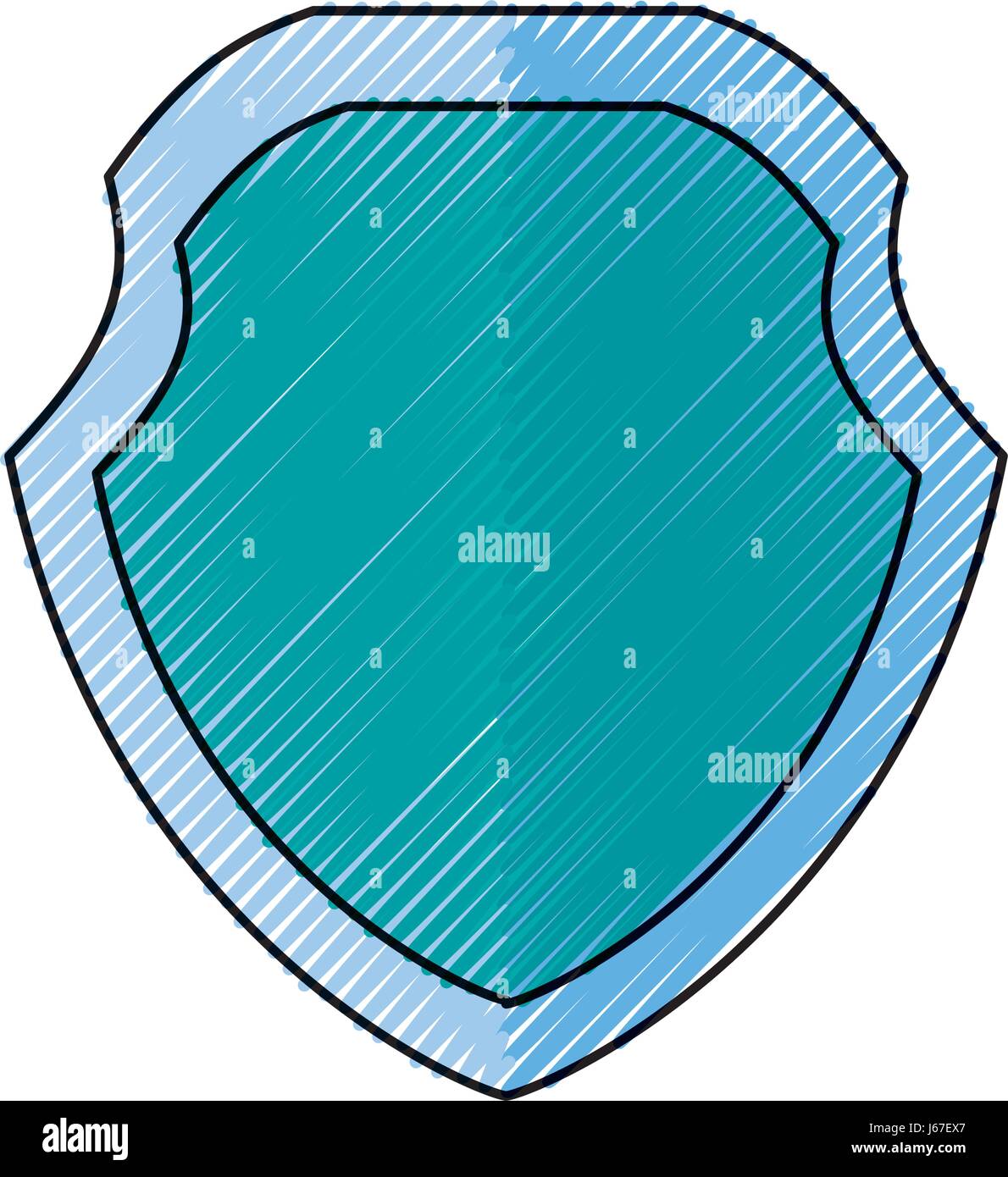 Badge security emblem Stock Vector Image & Art - Alamy