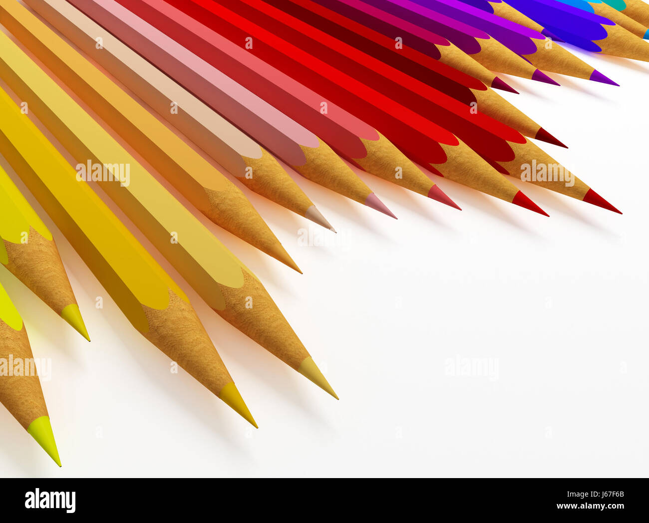 rainbow different color backdrop background paint pen style pencil ...