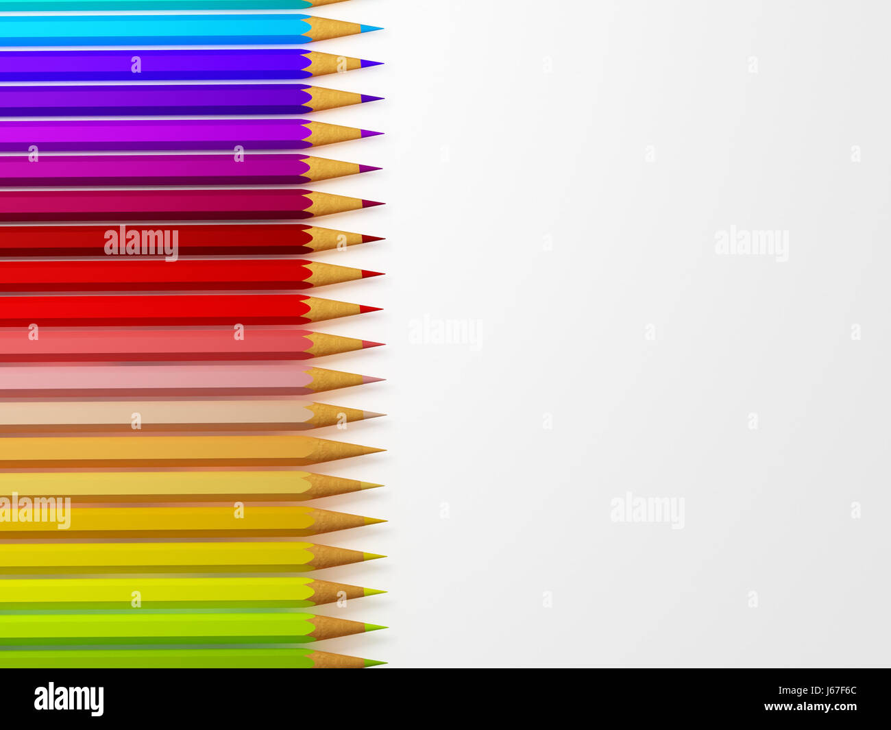 rainbow different color backdrop background paint pen style pencil ...