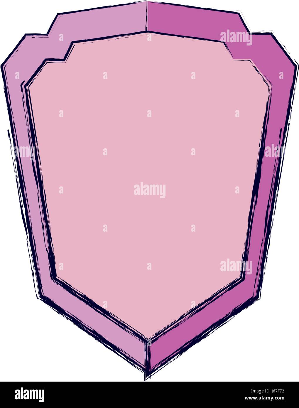 Badge security emblem Stock Vector Image & Art - Alamy