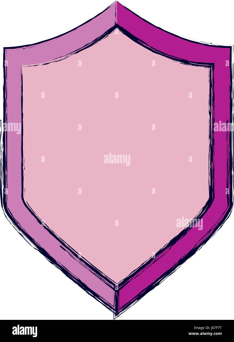 Badge security emblem Stock Vector Image & Art - Alamy