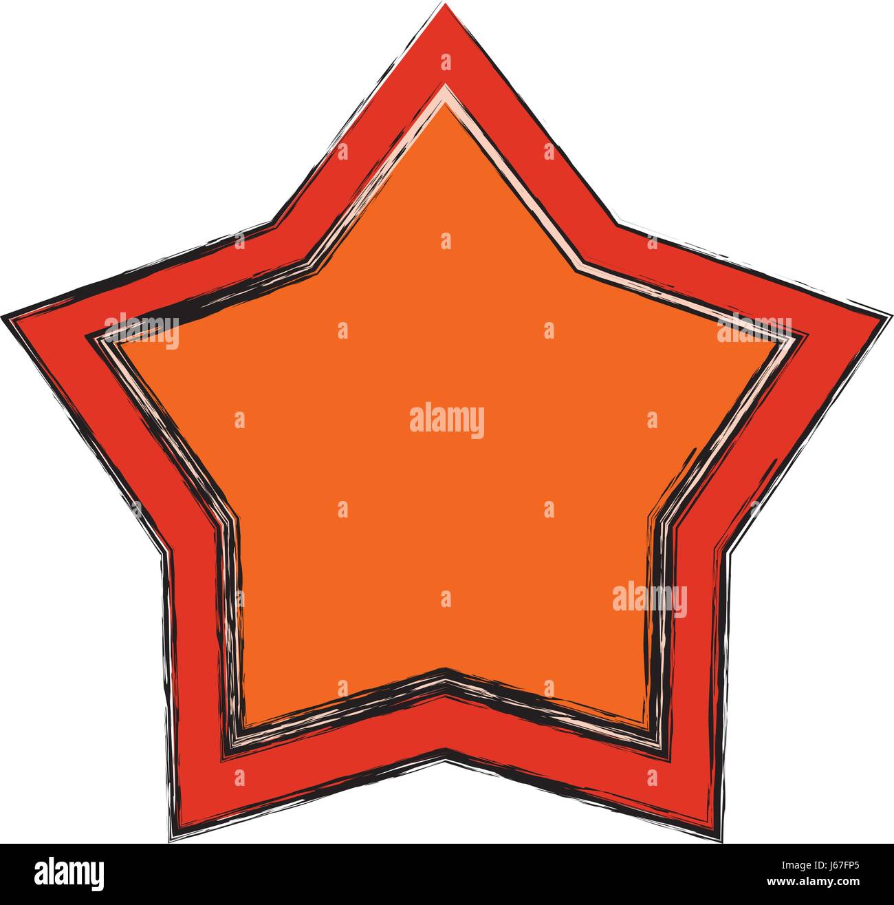Star shape symbol Stock Vector Image & Art - Alamy