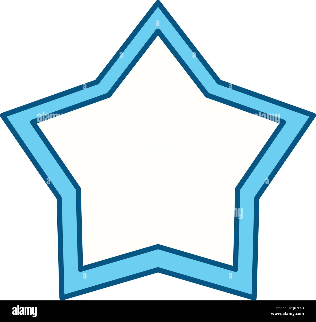 Star shape symbol Stock Vector Image & Art - Alamy