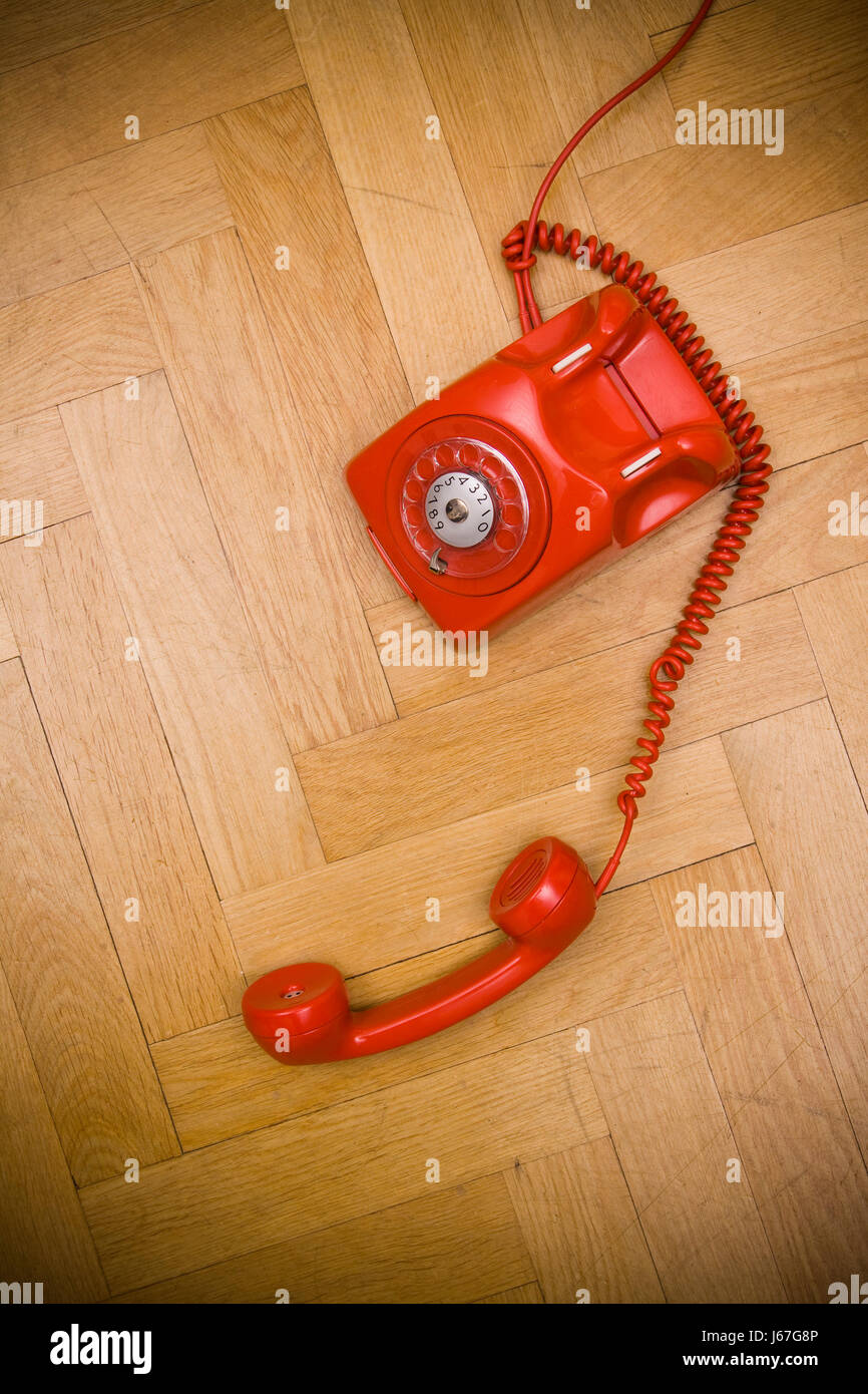 telephone phone communication retro red contact telephone phone call ...