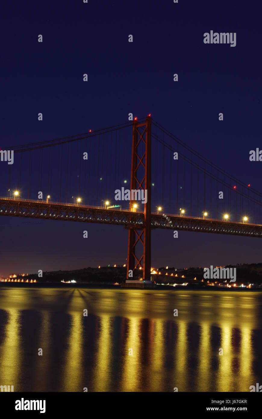 bridge night nighttime style of construction architecture architectural ...