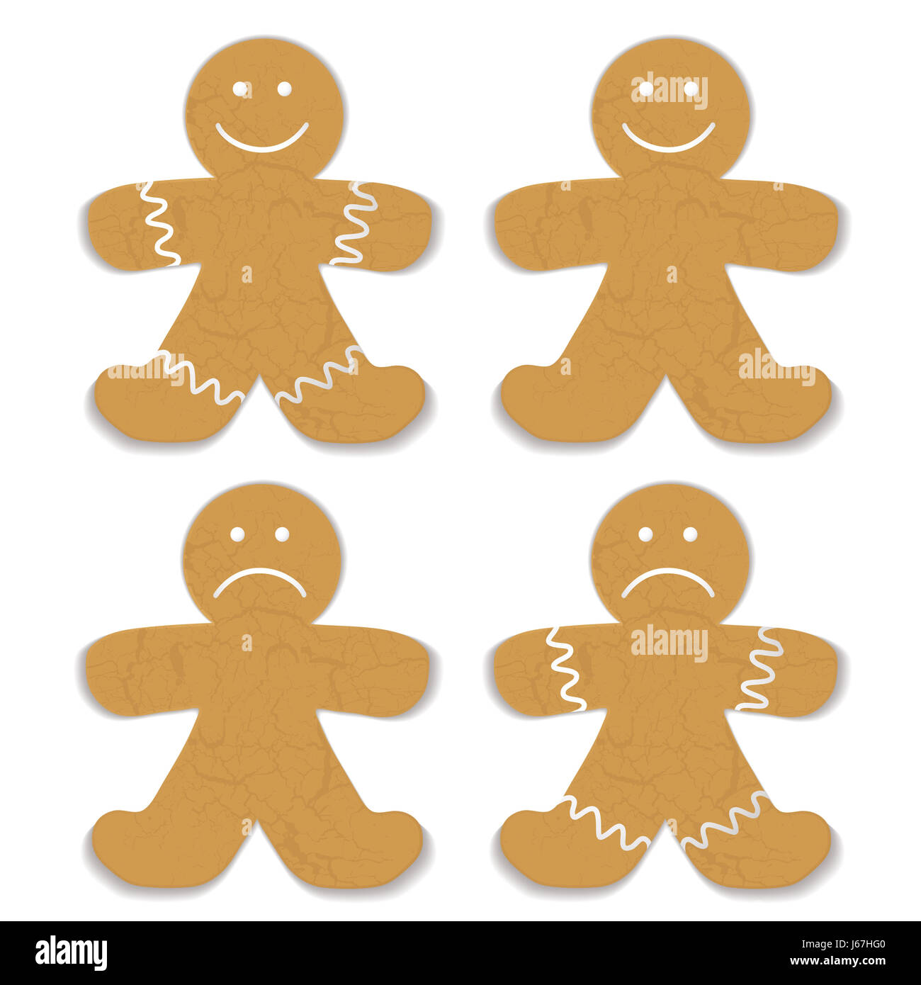Happy sad biscuit hi-res stock photography and images - Alamy