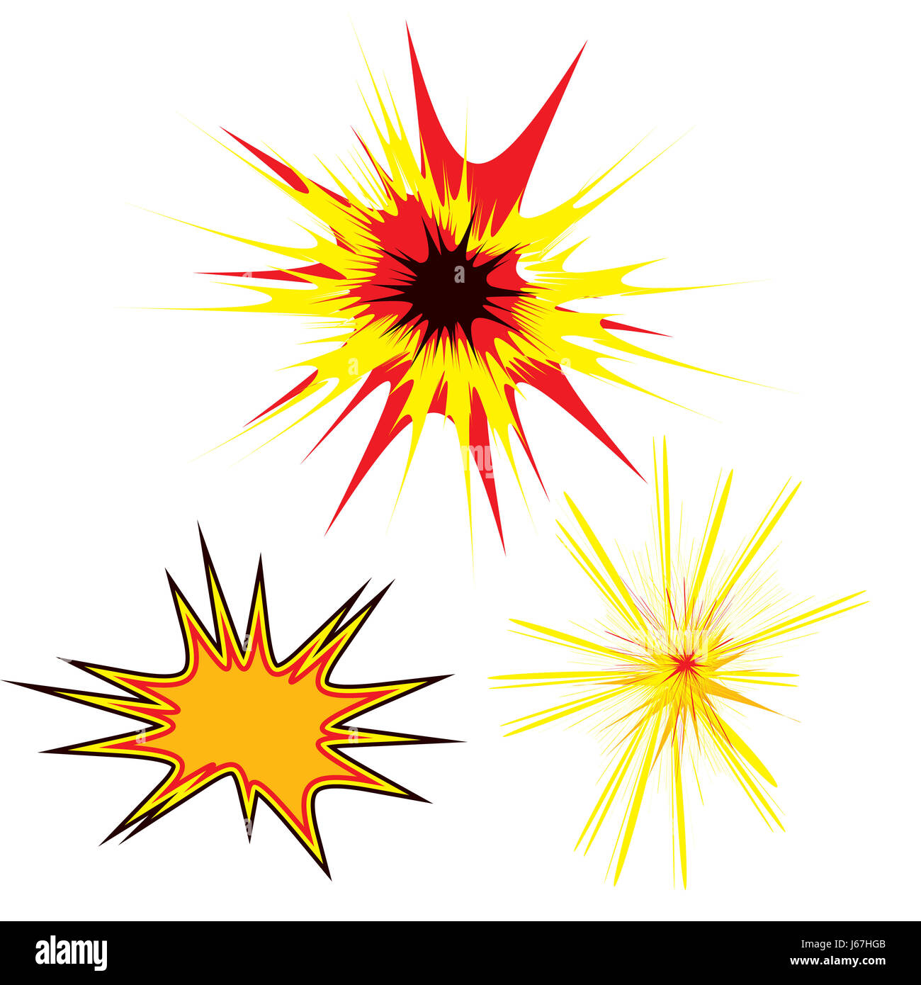 Celestial fireworks Cut Out Stock Images & Pictures - Alamy