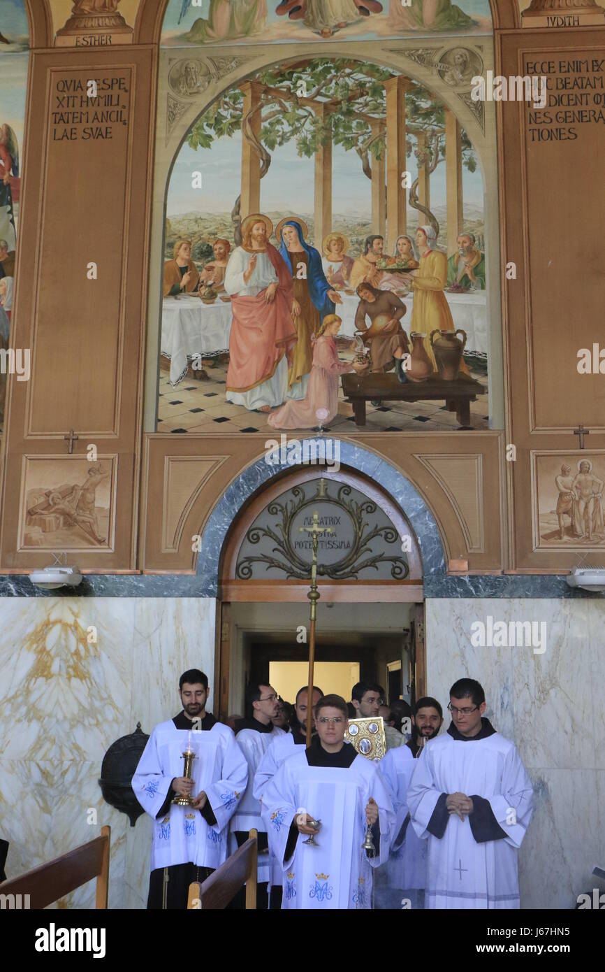 Israel, Jerusalem, Feast of the Visitation at the Church of the ...