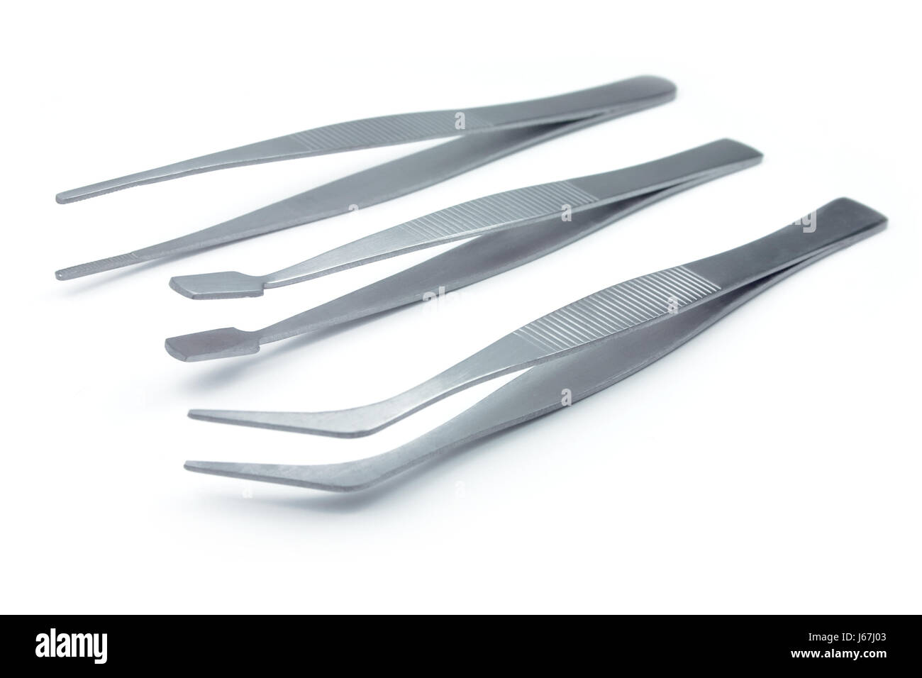 three forceps 1 Stock Photo - Alamy