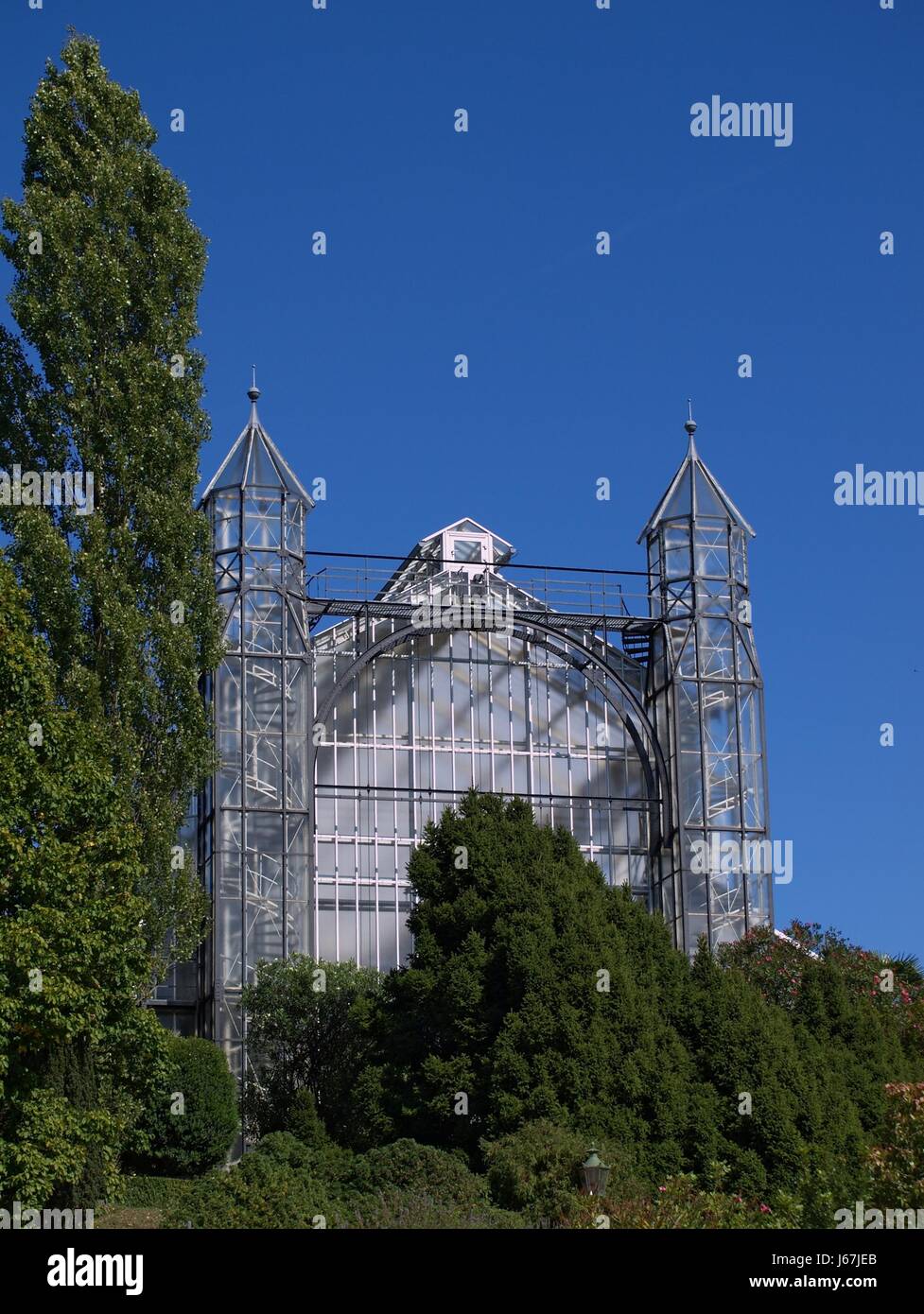 blue garden summer summerly berlin gardens conservatory glasshouse ...
