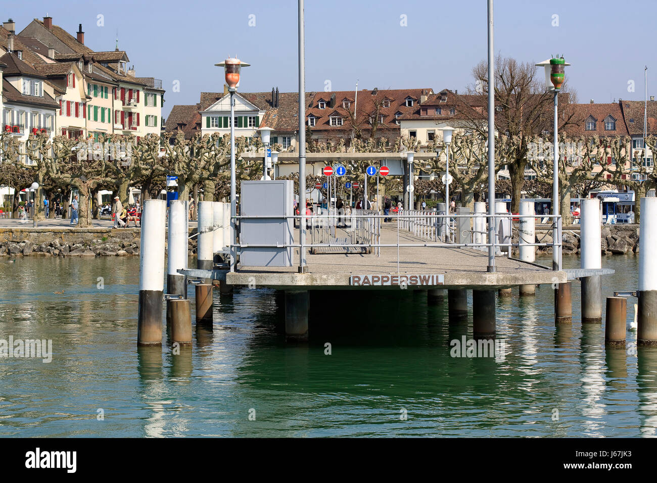 city rapperswil in switzerland Stock Photo - Alamy