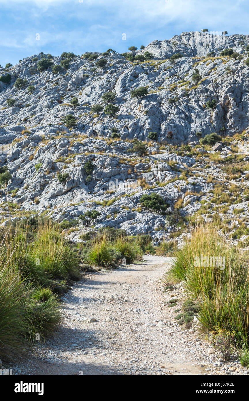 Pathway in mountains Stock Photo - Alamy
