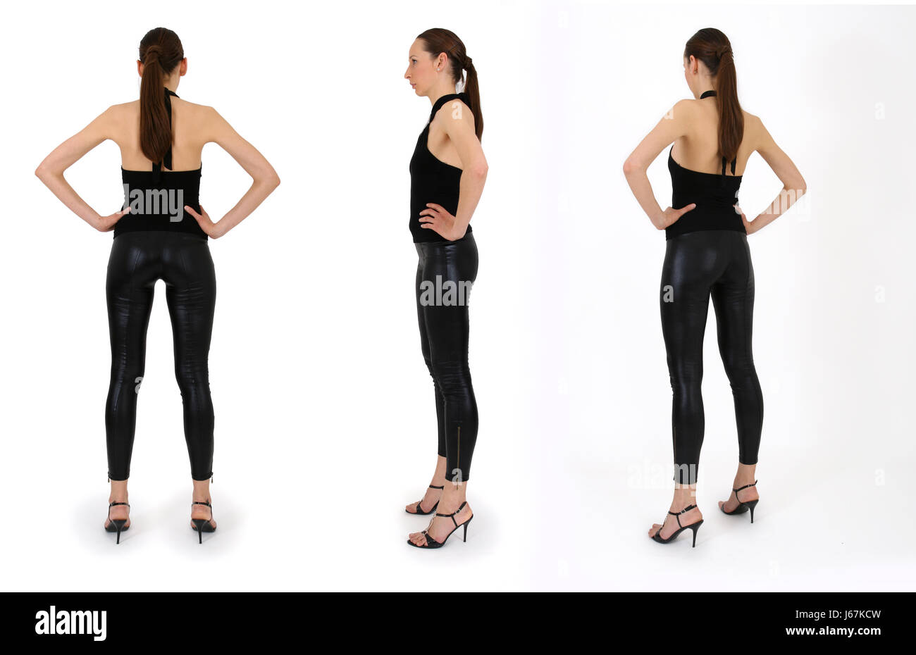 woman poses pose woman studio photography poses lateral pose back to ...