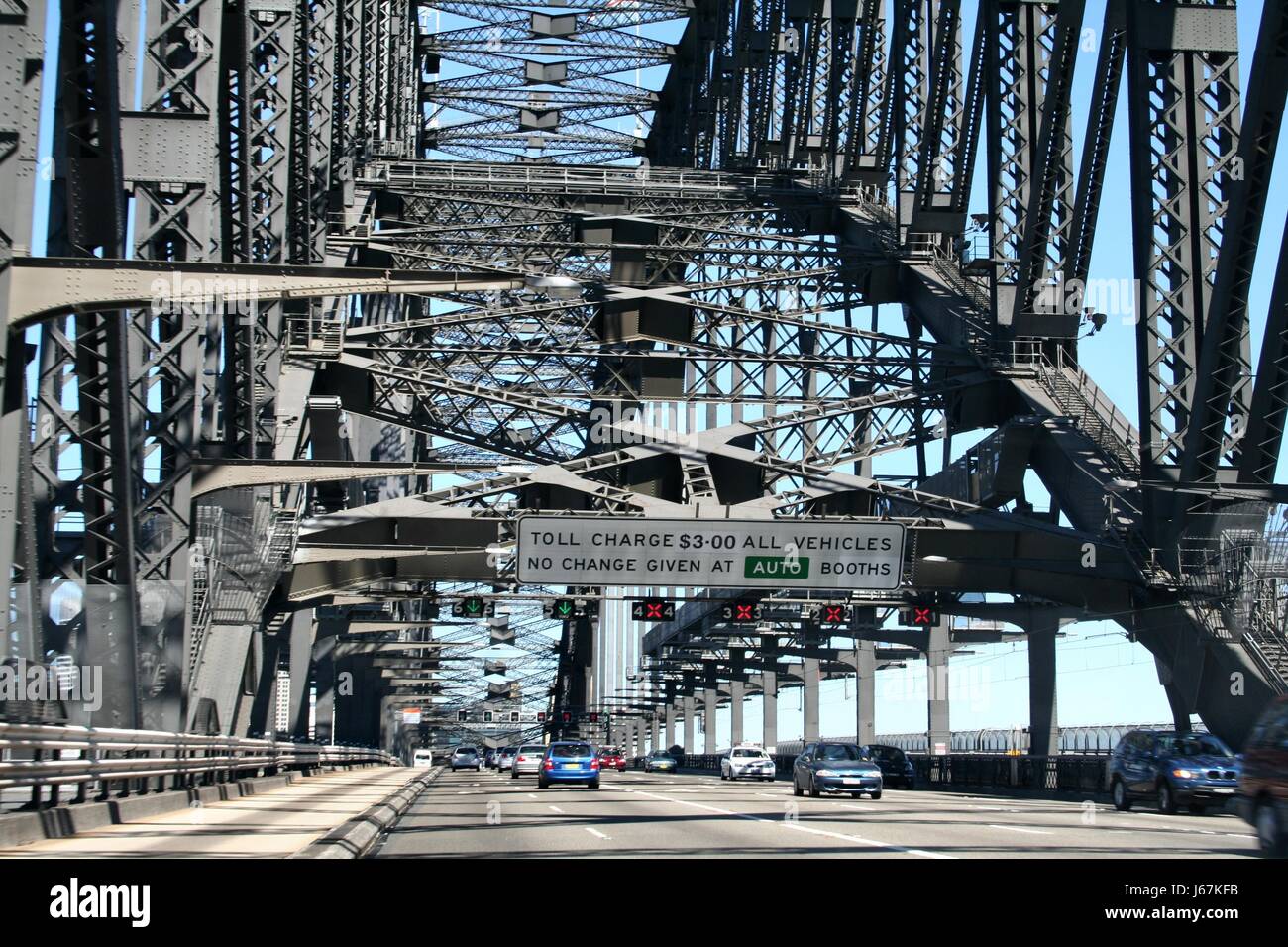 drive famous traffic transportation bridge over it ferries street road ...