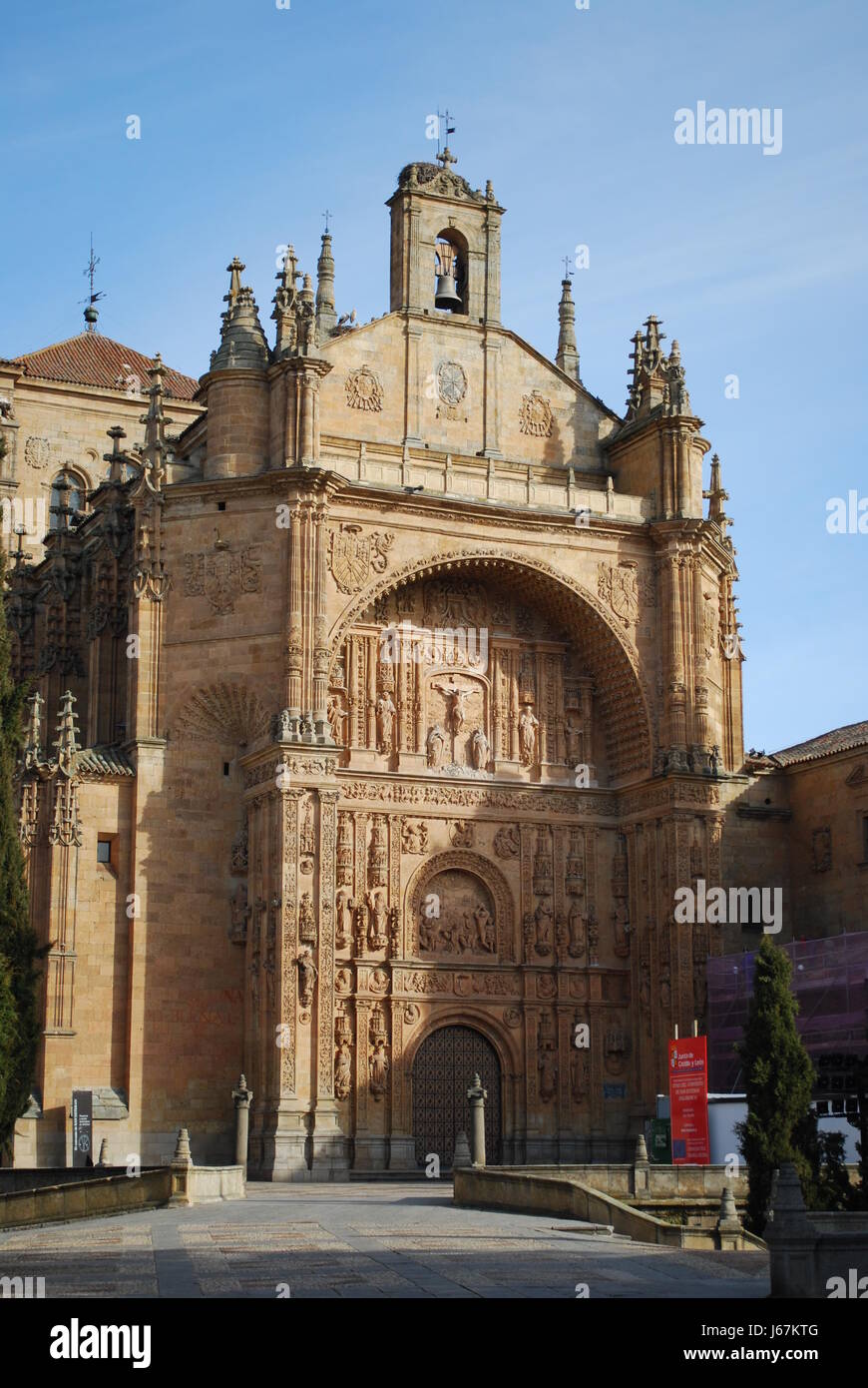 religious church cathedral chapel spain convent blue historical ...