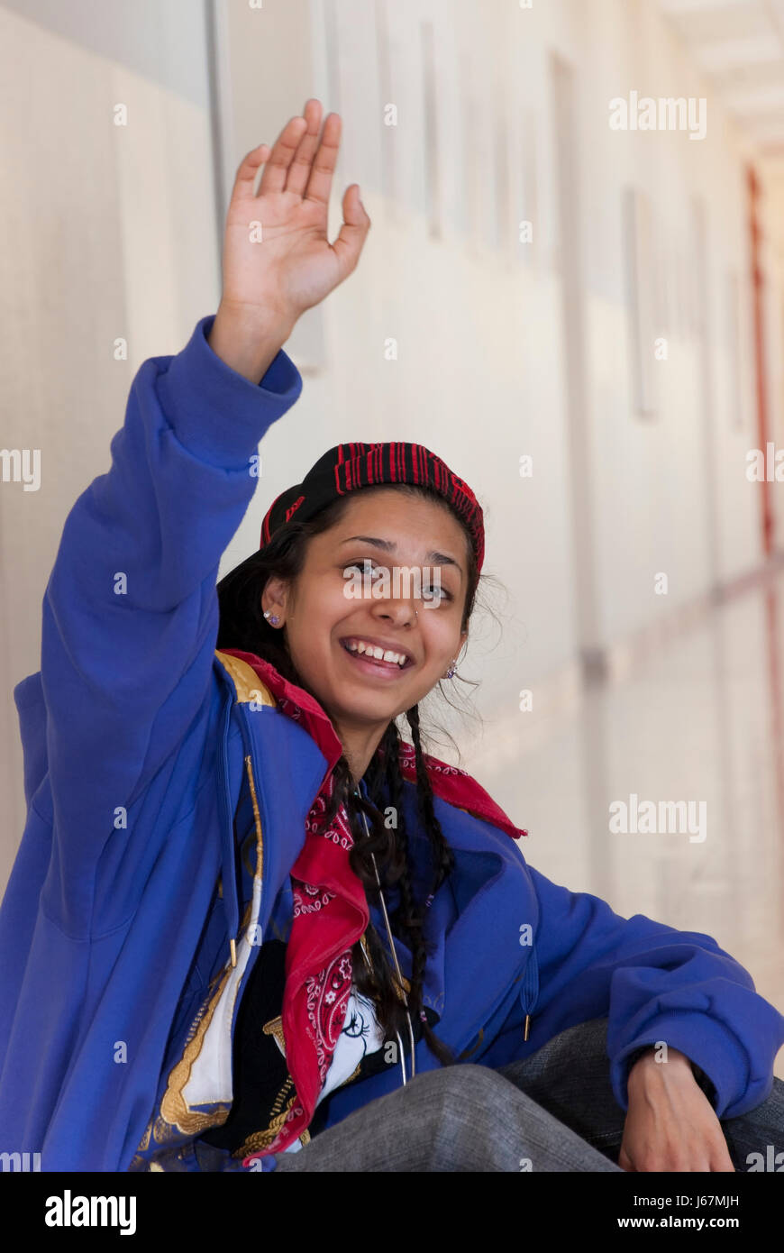 Hand wave put sitting hi-res stock photography and images - Alamy