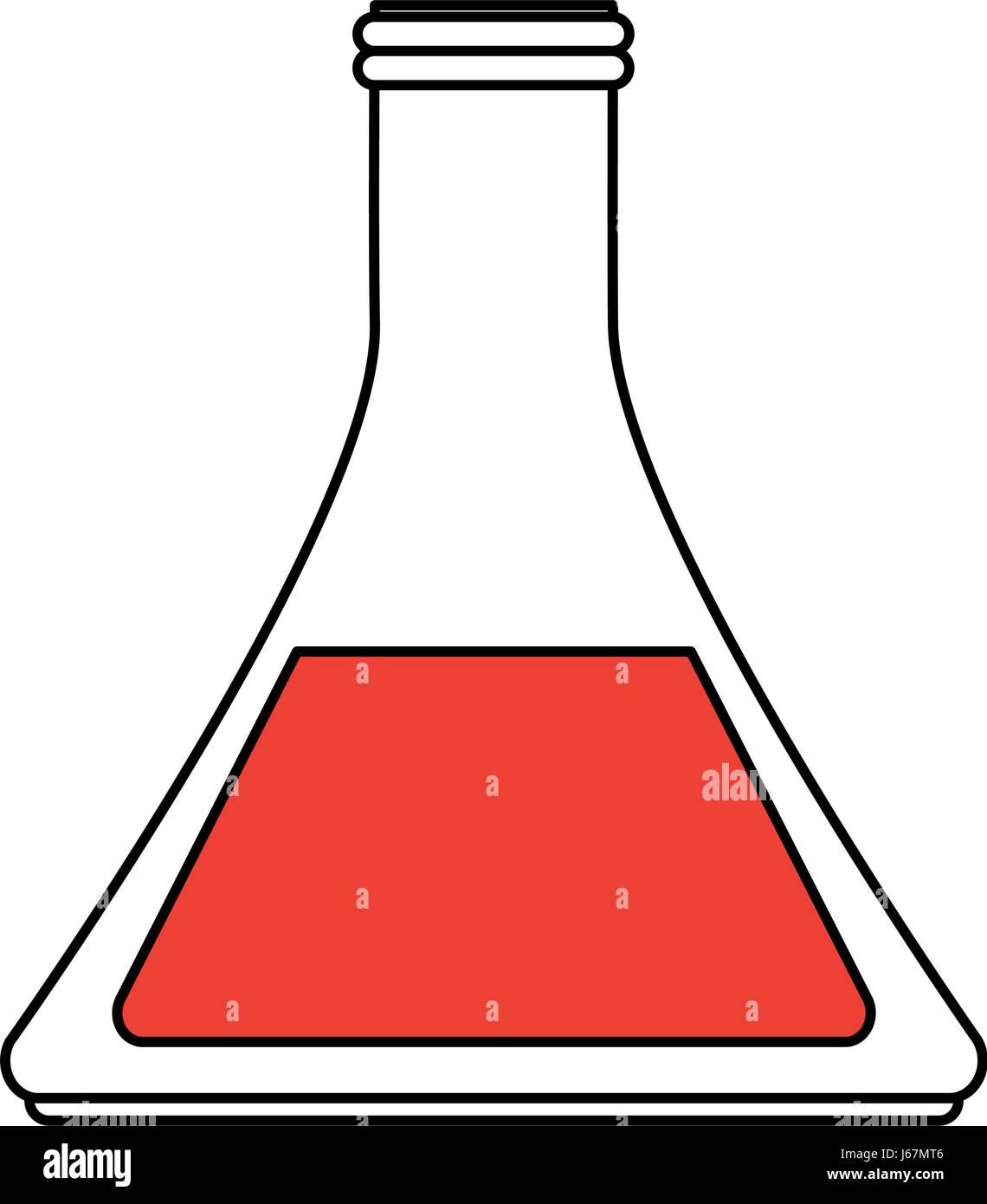 Glass Beakers Cartoon