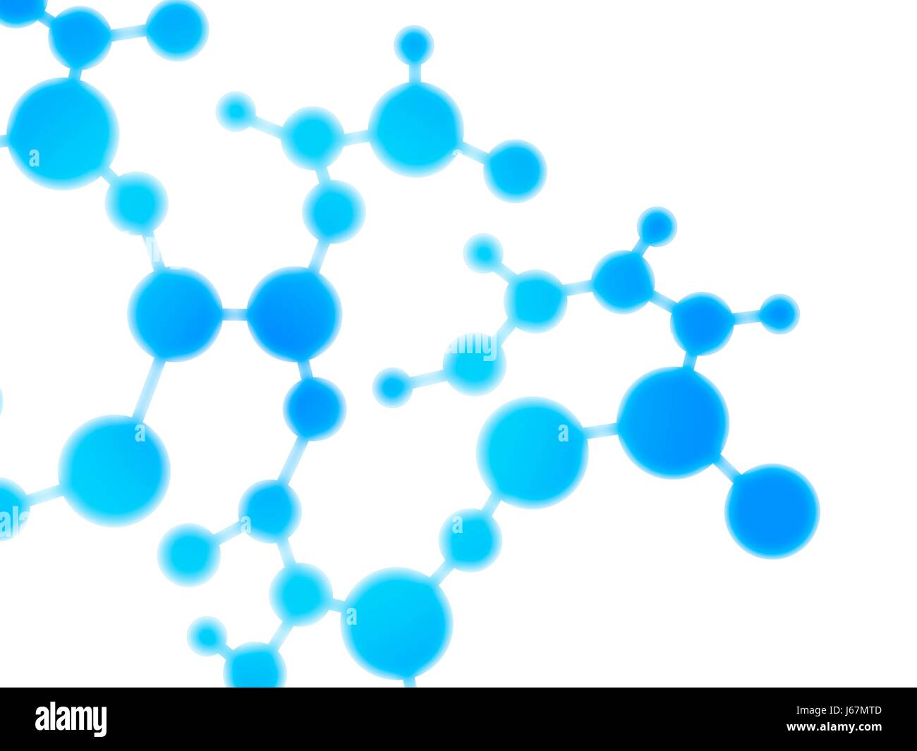 Abstract molecule design, computer illustration Stock Photo - Alamy