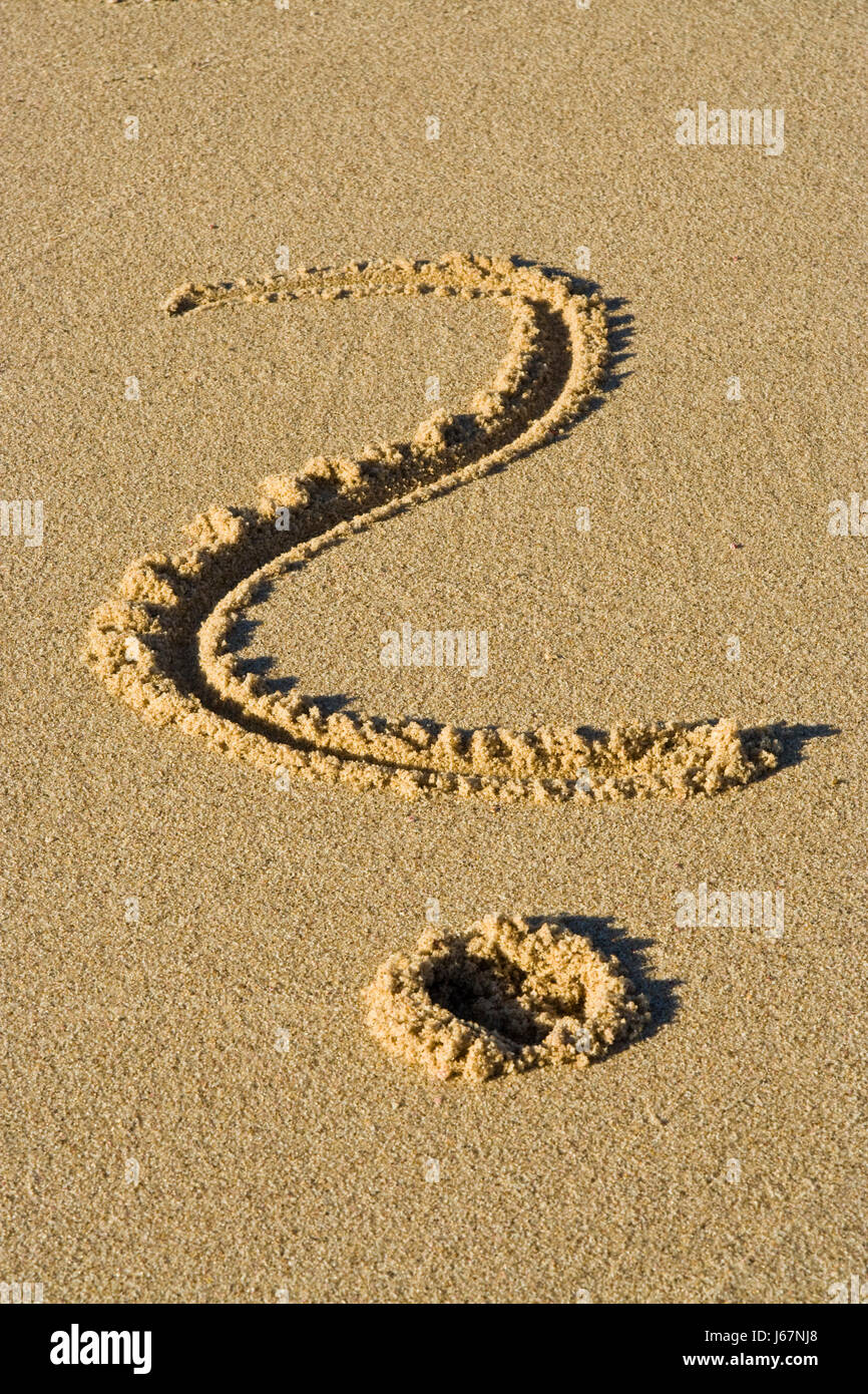 sign signal beach seaside the beach seashore query asked ask question ...