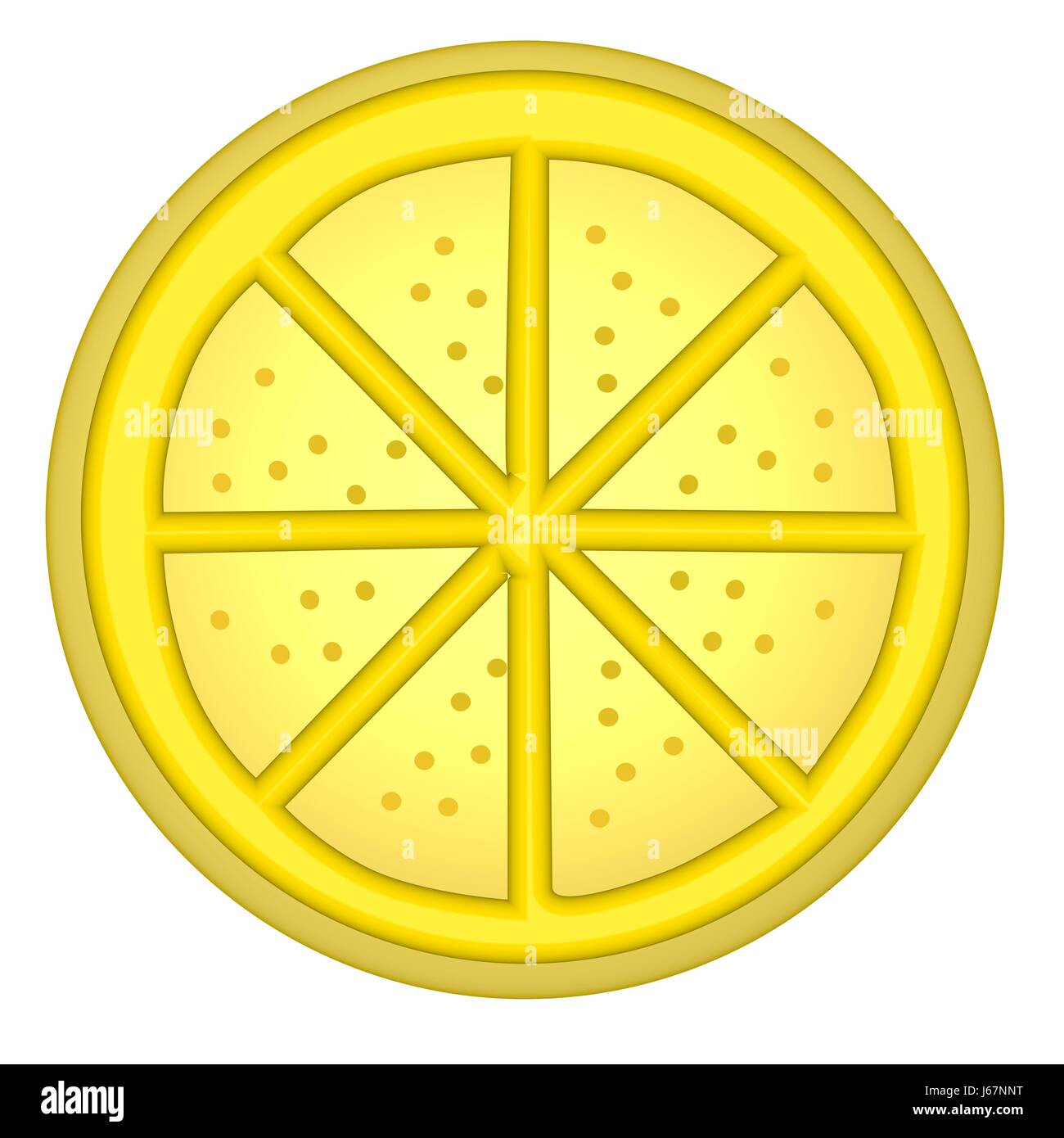 illustration citrous fruit lemon citron lemon slice ripe illustration ...