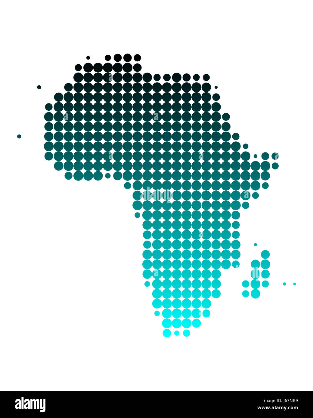 Africa continent shape hi-res stock photography and images - Alamy