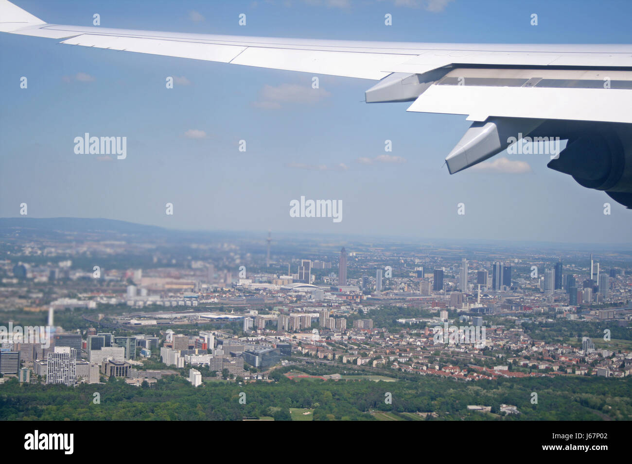 engine drive motor haze heat frankfort start flicker aircraft aeroplane ...