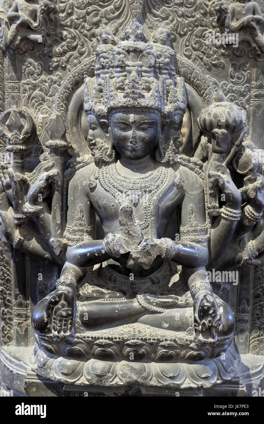 Sadasiva, from 12th century found in Basalt, Bangarh, Dinajpur now ...