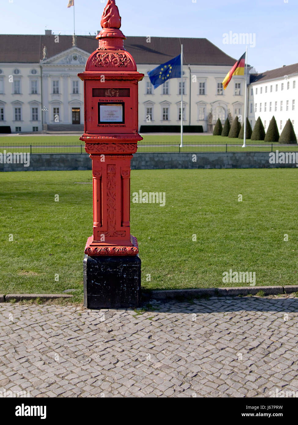 berlin fire conflagration fire-alarm emergency call fire detector ...
