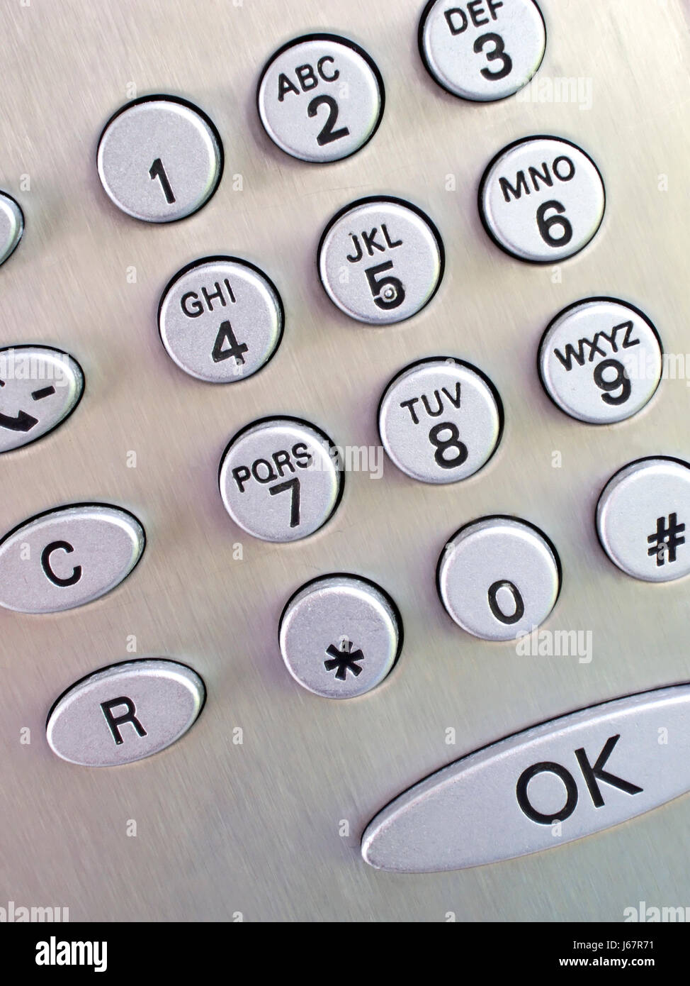 telephone keypad 02 Stock Photo - Alamy