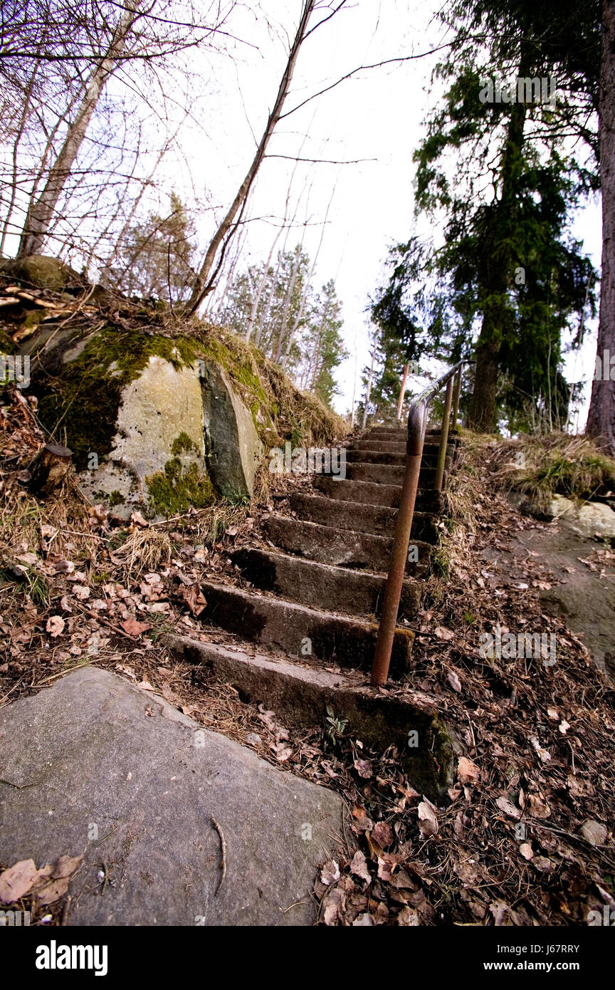 stairs antique mood vintage concrete norway spring ghost dry dried up ...